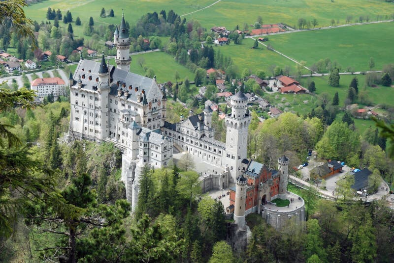 Romantic Castle Neuschwanstein, Bavaria, Germany Editorial Photo ...