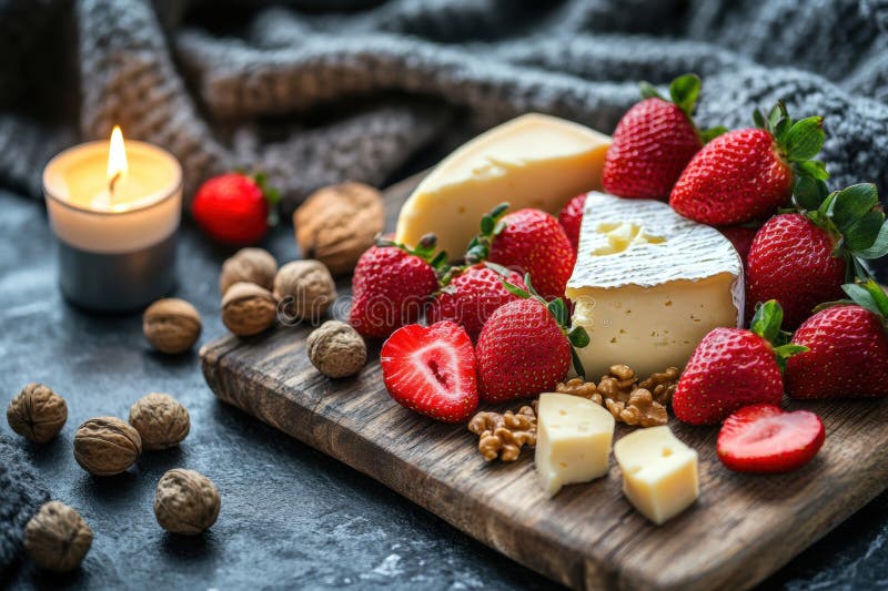 Romantic Cheese Platter, Valentines Day Cheese Platter with ...