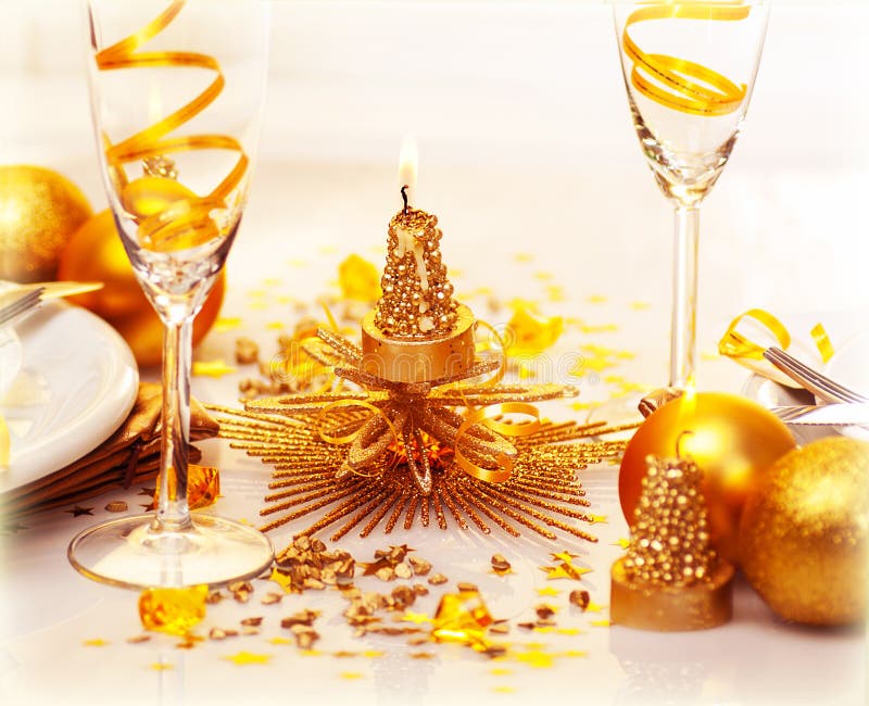 Christmas dinner border stock image. Image of decorate - 27849119