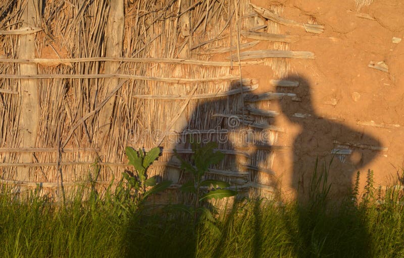 Romantic Composition of Shadows of Men and Women Stock Image - Image of ...