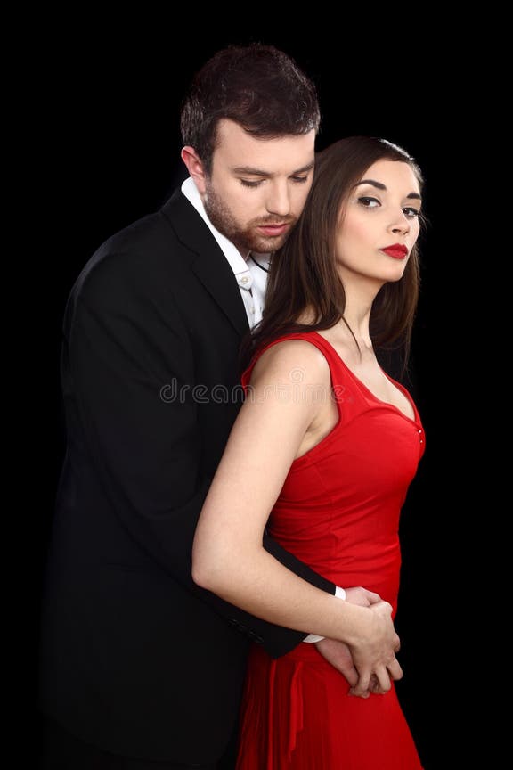 Romantic copule stock photo. Image of seductive, elegant - 19829906