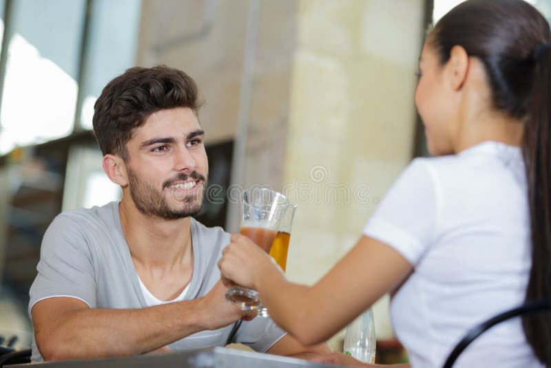 Romantic Couple Having Date Stock Image - Image of dating, happy: 258026107