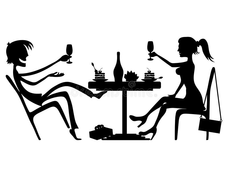 Romantic Couple Stock Vector Illustration Of Design 44221698