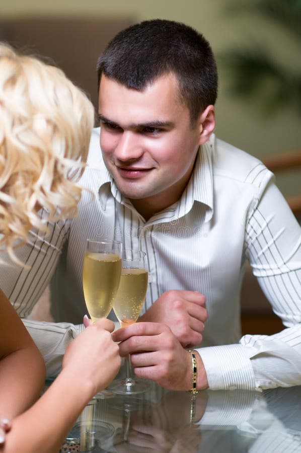 Romantic date stock photo. Image of drink, adult, closeness - 15101572