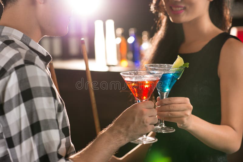 Romantic date stock photo. Image of woman, romantic, cocktail - 88610356