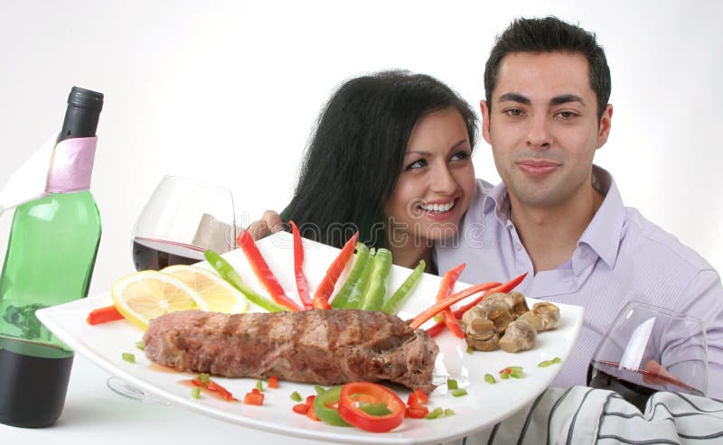 Romantic dinner stock image. Image of ready, beautiful - 9055727