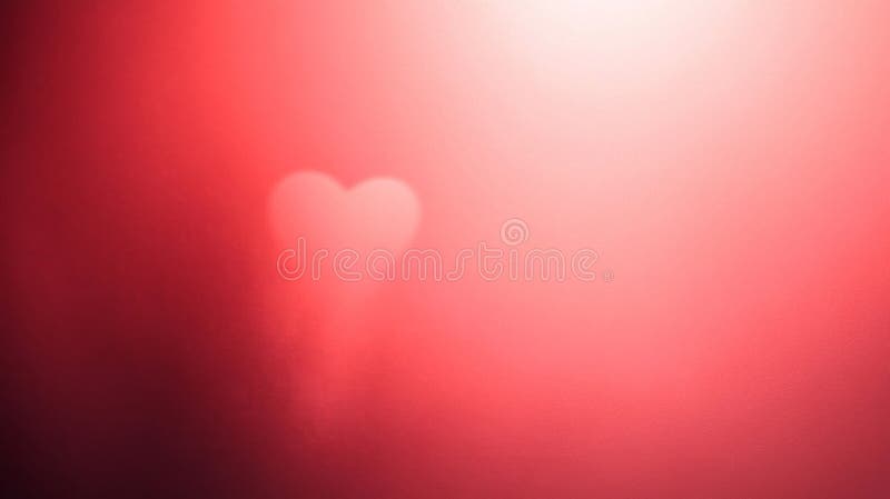 Romantic Gradient Background Featuring Heart Outlines Blending Deep ...