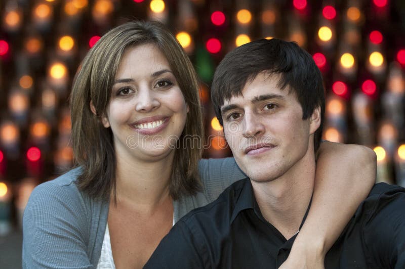 Romantic happy couple stock image. Image of romance, togetherness ...