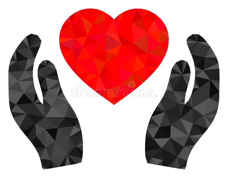 Hands in triangle stock vector. Illustration of group - 19533919