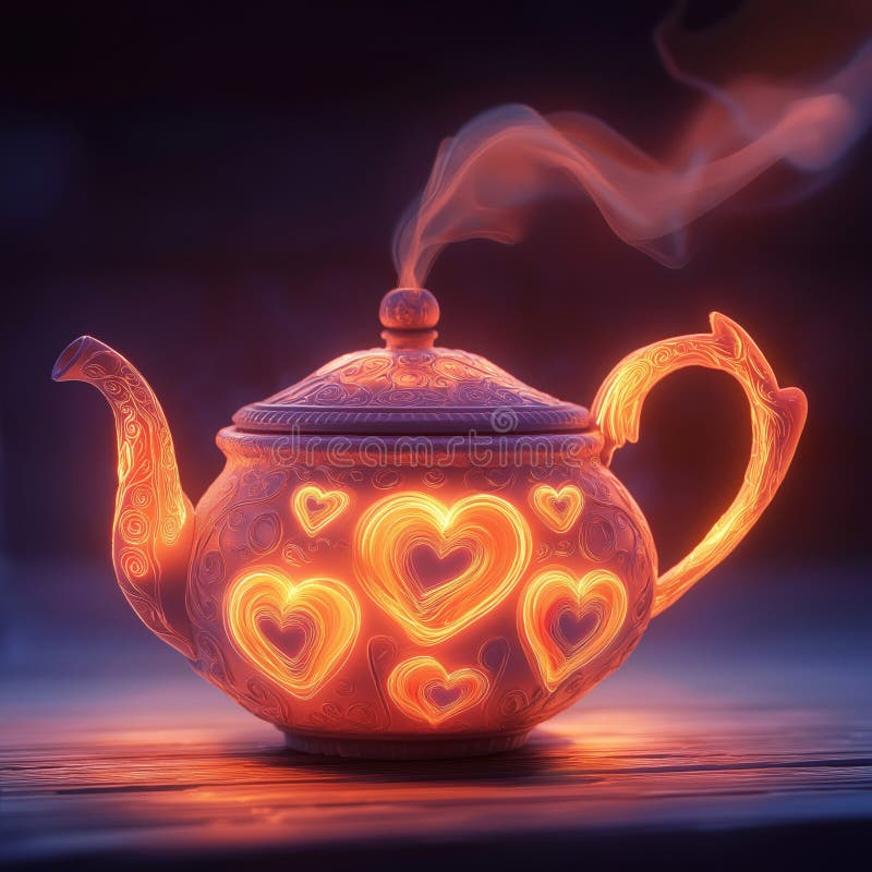 Romantic Heart for Love Couple Stock Image - Image of drink, espresso ...