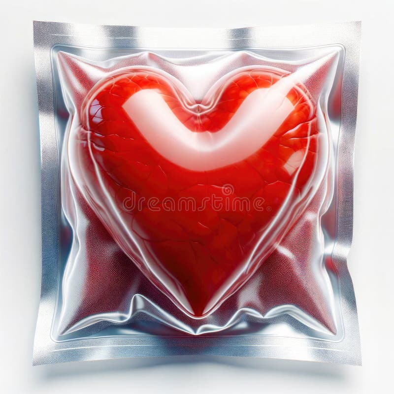 Heart Box PACKAGING TEMPLATE Stock Vector - Illustration of plane ...