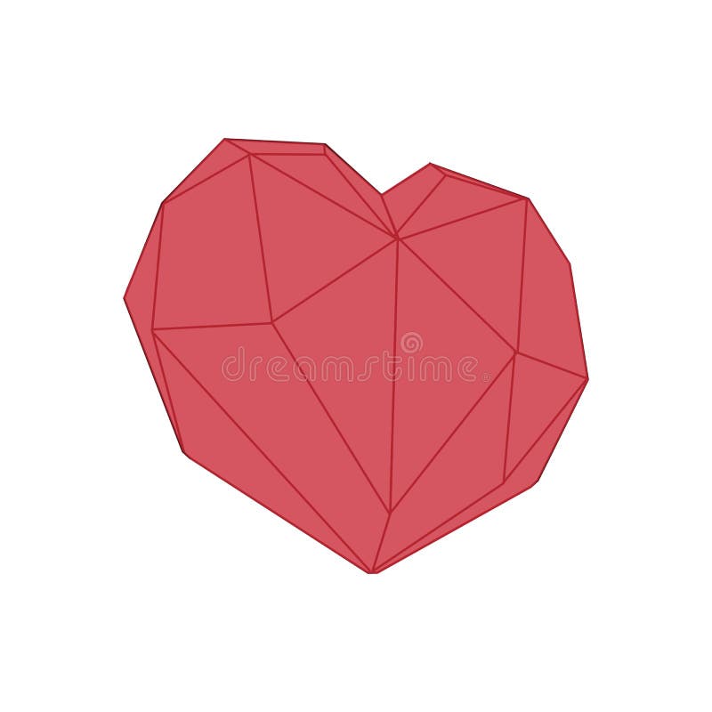 Read heart stock illustration. Illustration of love, heart - 8795882
