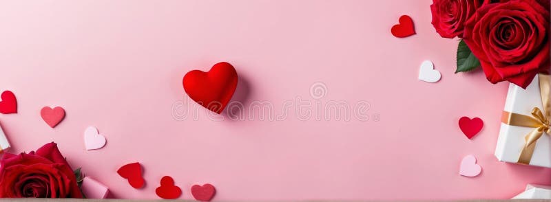 Illustration Creating an Atmosphere of Love and Affection for Valentine ...