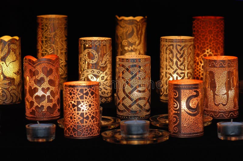 Romantic lights stock image. Image of warm, decorative - 15917233