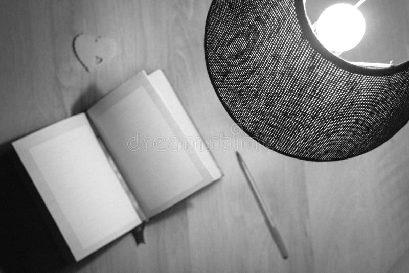 Romantic Love Notes in a Diary Stock Photo - Image of notebook, clean ...