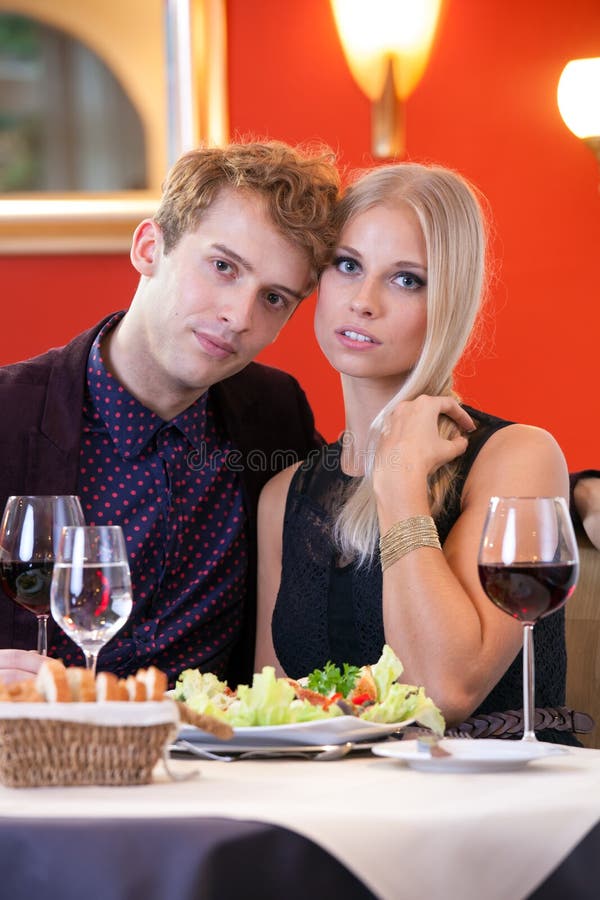 Romantic Dinner for Two stock image. Image of setting - 26751993