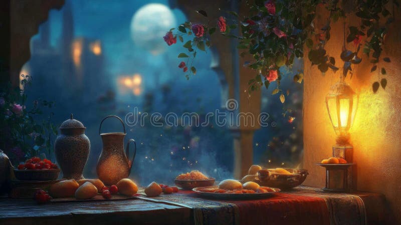 Night Palace Terrace Stock Illustrations – 74 Night Palace Terrace ...