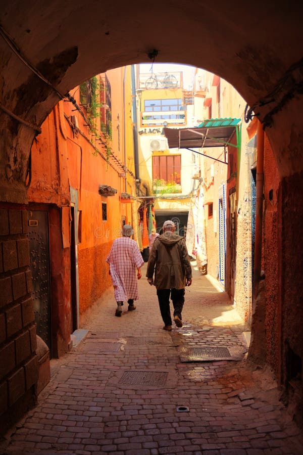 Romantic Morocco Scene editorial stock photo. Image of colourful ...