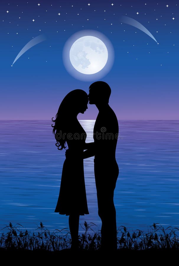 Romantic Night Time Couple