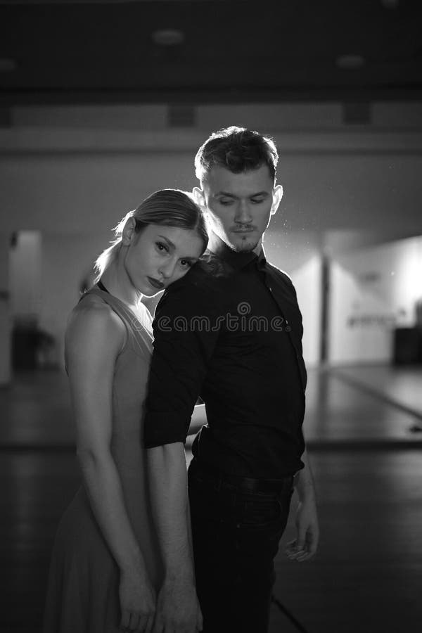 Dancing couple portrait stock photo. Image of beautiful - 127965582