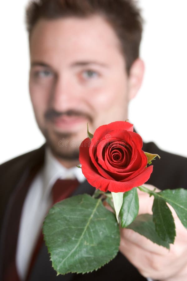 24+ Romantic young man giving rose Free Stock Photos - StockFreeImages