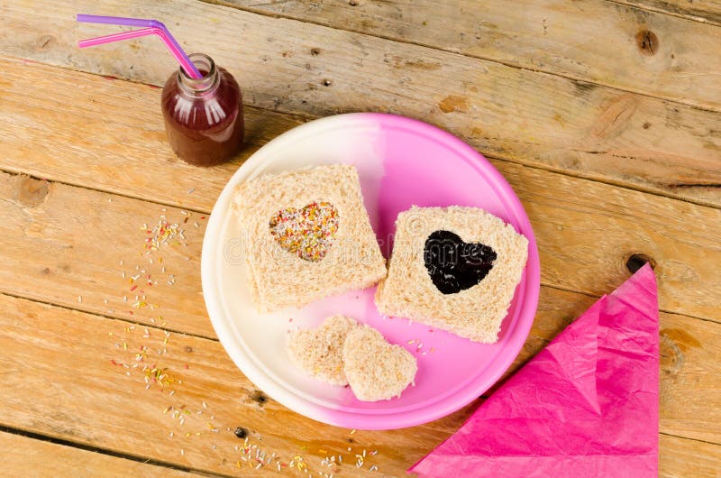 Romantic sandwich stock photo. Image of horizontal, cuisine - 45249478