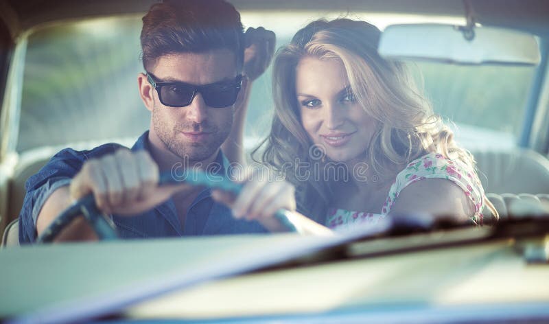 Romantic Scene of Kissing Marriage Stock Image - Image of blue, happy ...