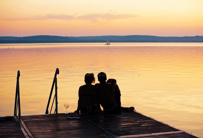 Romantic scene stock image. Image of relationship, senior - 45755421