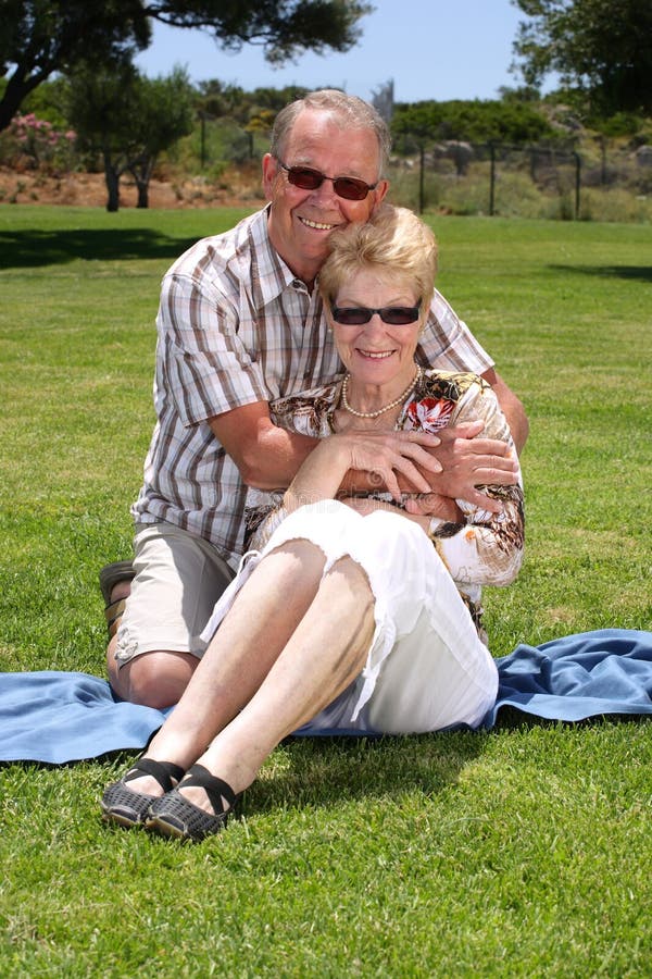 Romantic senior couple stock image. Image of caucasian - 5350919