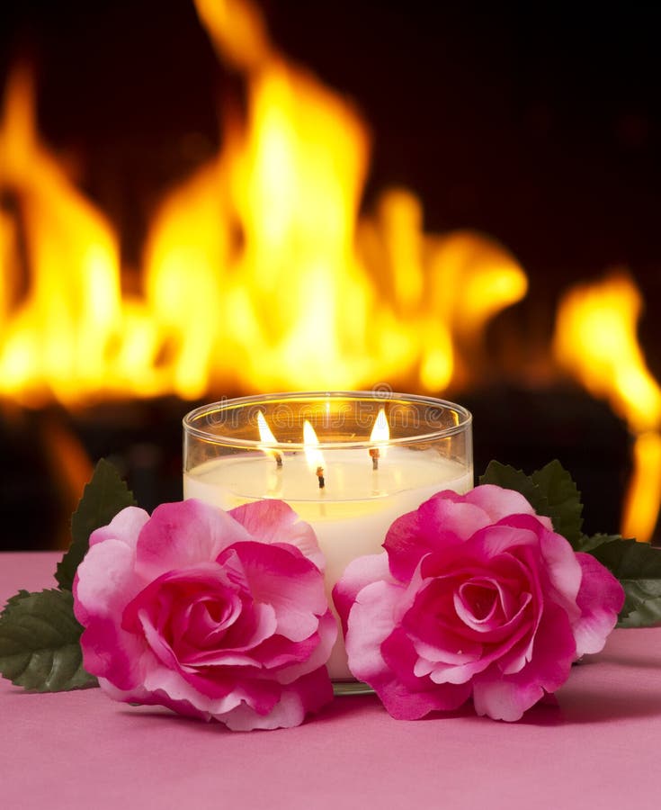 Romantic Setting stock image. Image of warmth, valentine - 17959321