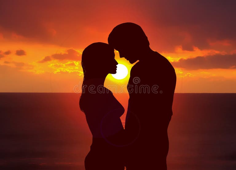 Romantic Sunset Stock Illustrations – 160,554 Romantic Sunset Stock ...