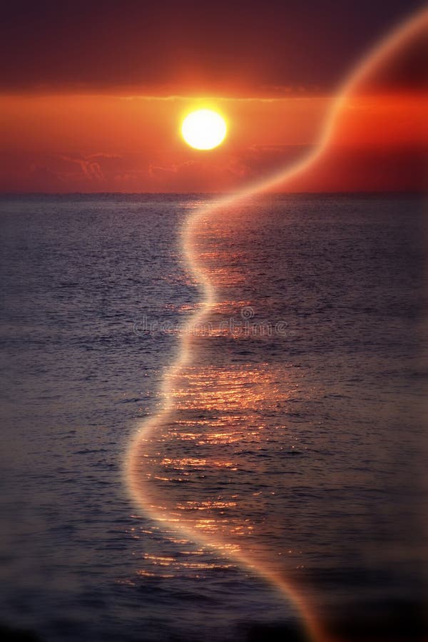 Romantic Sunset stock image. Image of performance, extension - 2154129