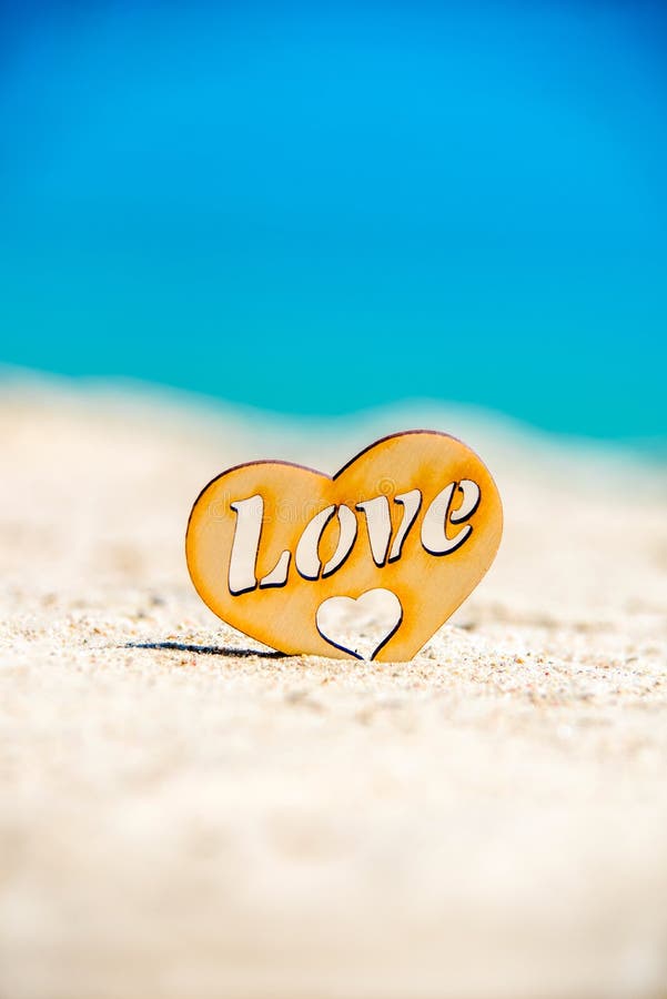 Romantic Symbol of Man and Woman Stock Photo - Image of ocean, symbol ...