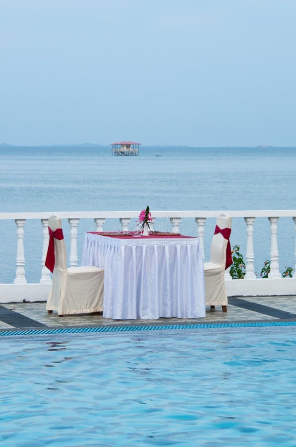 Romantic Table stock image. Image of tropical, furniture - 19550053