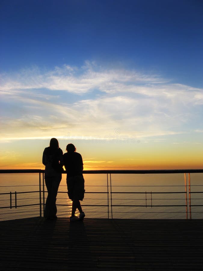 Romantic view stock image. Image of colorful, evening - 2837217