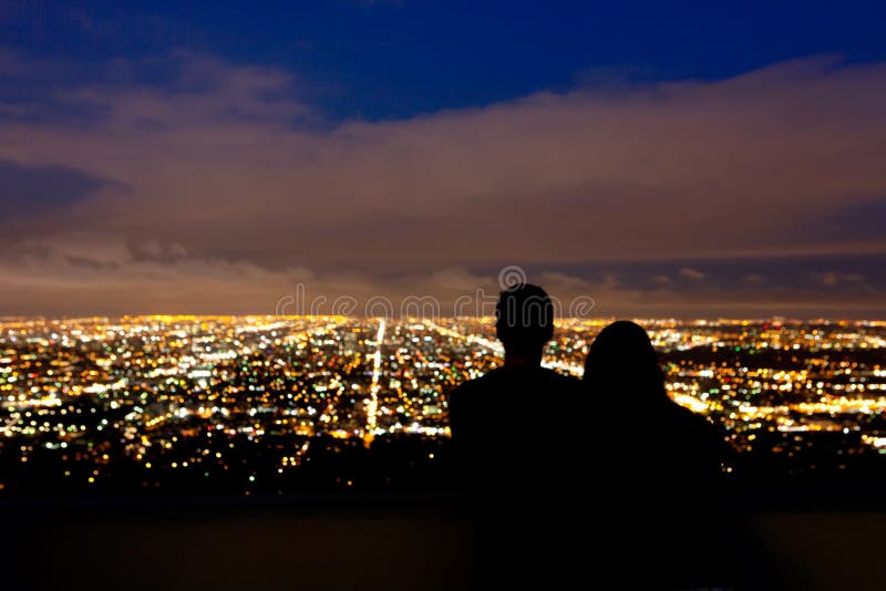 Romantic View stock photo. Image of griffith, night, romance - 9806530