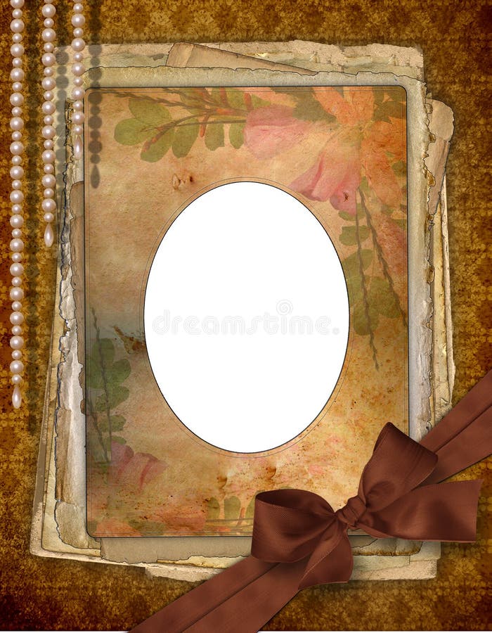 Romantic vignette stock illustration. Illustration of background - 11032778