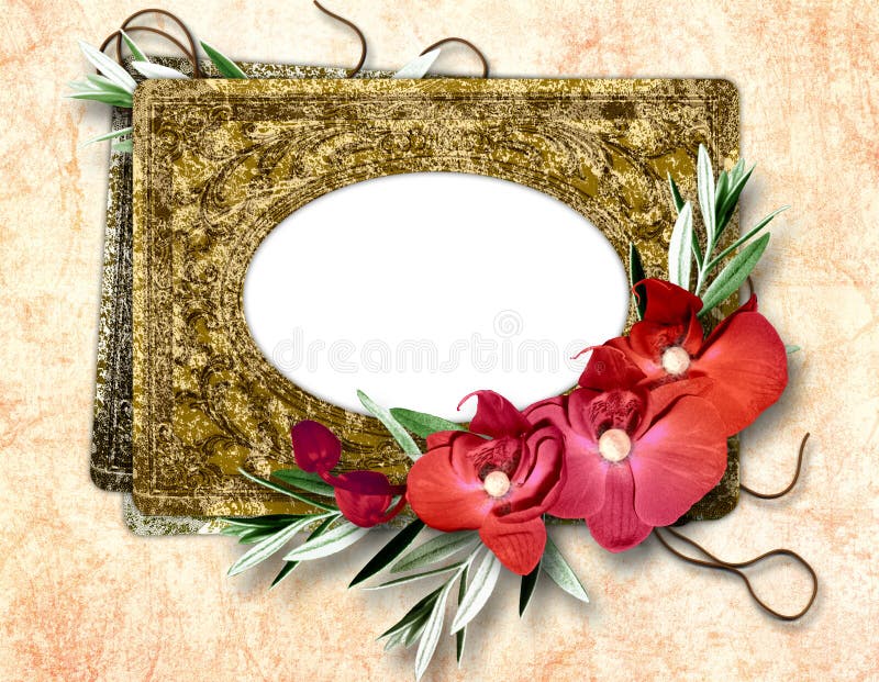 Romantic vignette stock illustration. Illustration of simplicity - 23232519