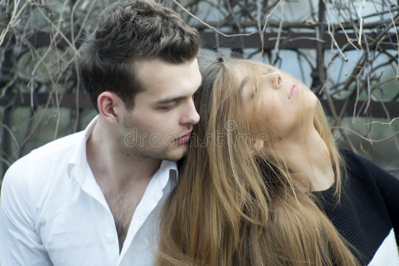 Romantic young couple stock image. Image of adult, couple - 52854295