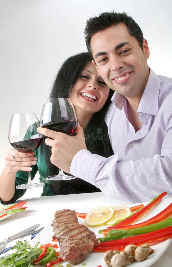 Romantisch diner stock foto. Image of alcohol, boete, gastronomisch ...