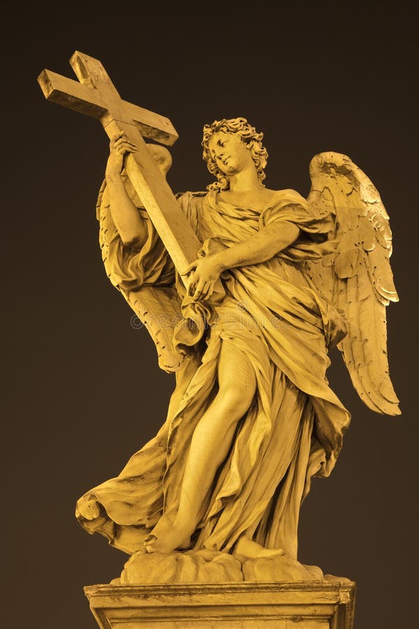 Rome - Angel with the Superscription by Gian Lorenzo Bernini (1598 ...