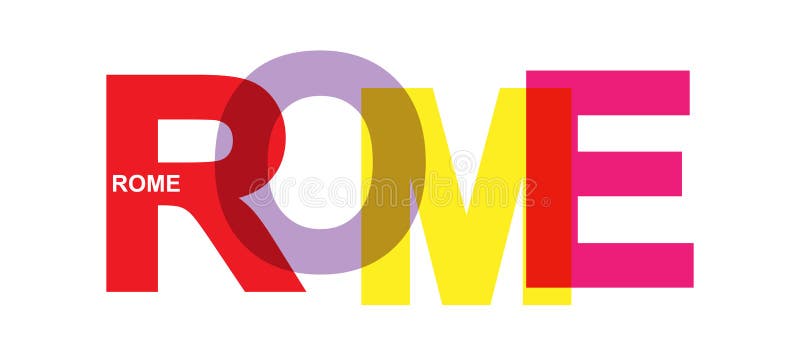 Rome Name Stock Illustrations – 267 Rome Name Stock Illustrations ...