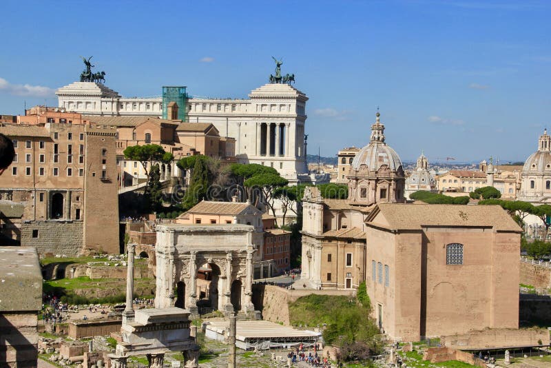 Rome, capital of Italy stock photo. Image of architecture - 87626540