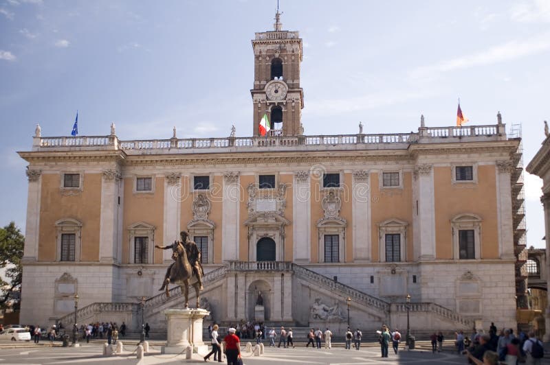 Rome Capitol stock image. Image of capitoline, building - 6718653
