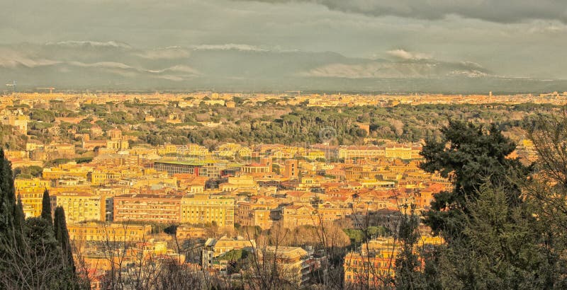 Rome city daytime stock image. Image of rome, sunlit - 111136695
