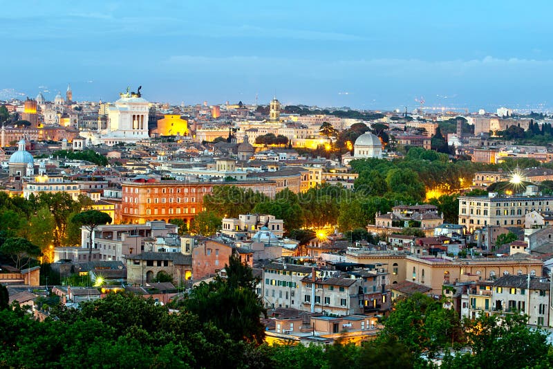 Rome City view stock photo. Image of capital, holiday - 8713508