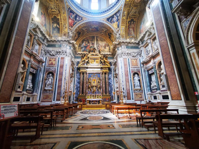 Rome City with Traditional Architecture Style Stock Image - Image of ...