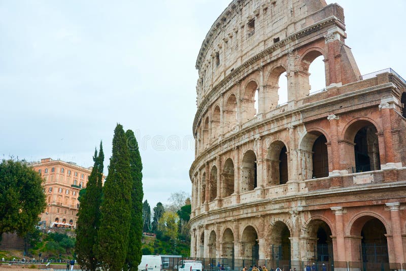 Rome Coliseum stock image. Image of imperial, italian - 69090109