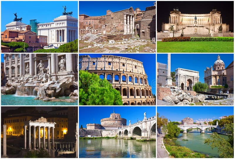 Rome collection stock photo. Image of historical, outdoor - 36345126