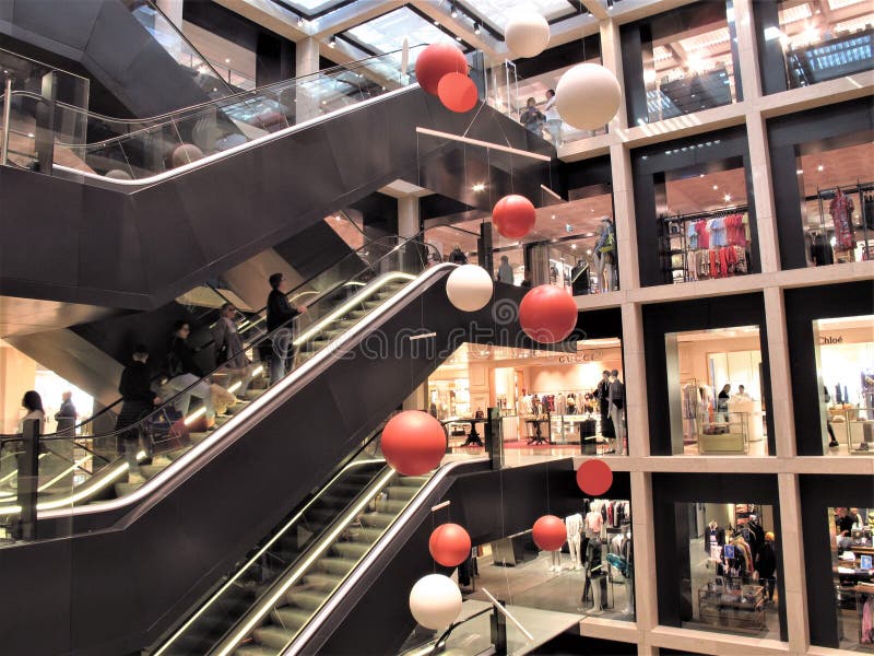 Rome, Department Store Rinascente Editorial Image - Image of market ...